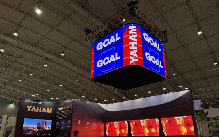 Yaham Sports LED Solutions Shine at FSB-Yaham